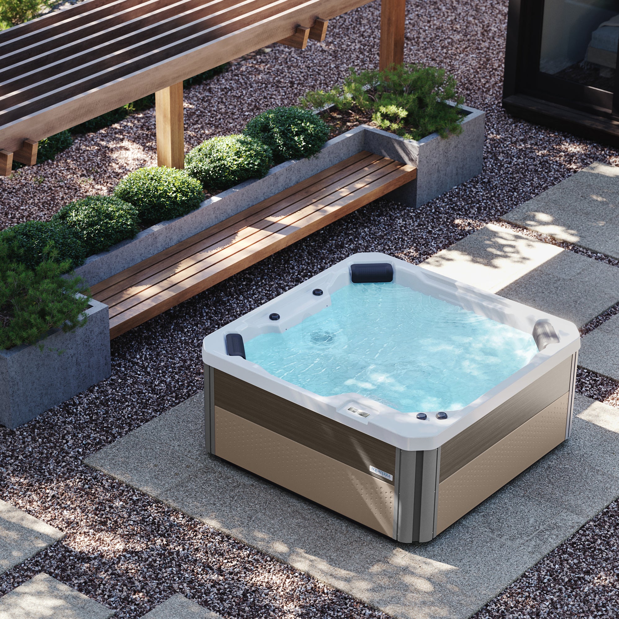 Huntley, 40-Jet, Acrylic Hot Tub | Aquaterra Spas